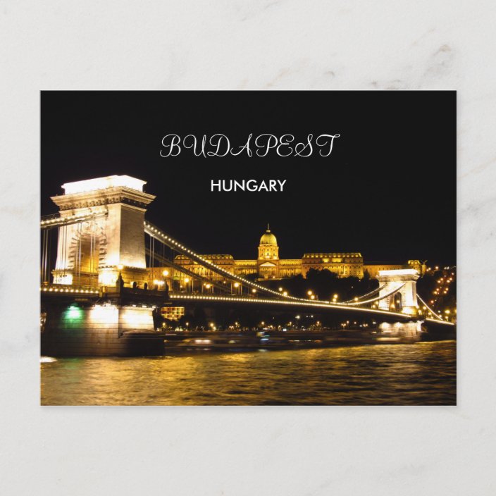 Budapest Postcard | Zazzle.com