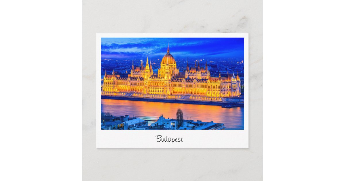 Budapest postcard | Zazzle