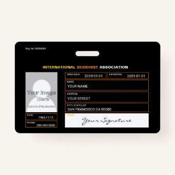 Buddha Badge | Zazzle