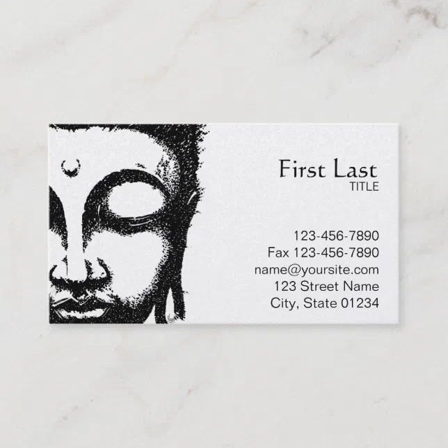 Buddha Business Card | Zazzle