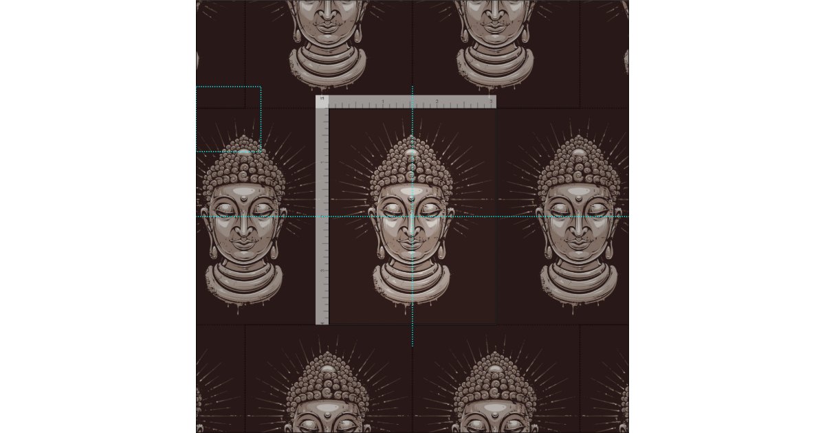 Buddha fabric | Zazzle