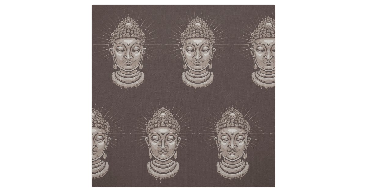Buddha fabric | Zazzle