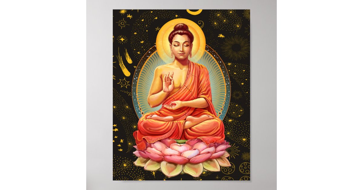 Buddha in Ecstacy Poster | Zazzle