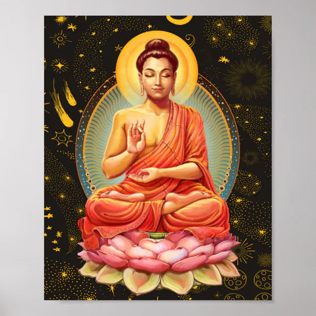Buddha in Ecstacy Poster | Zazzle