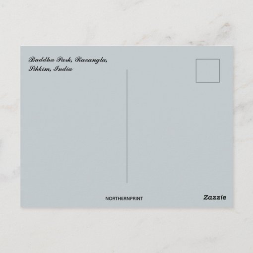 Buddha Park Ravangla Sikkim India Postcard | Zazzle