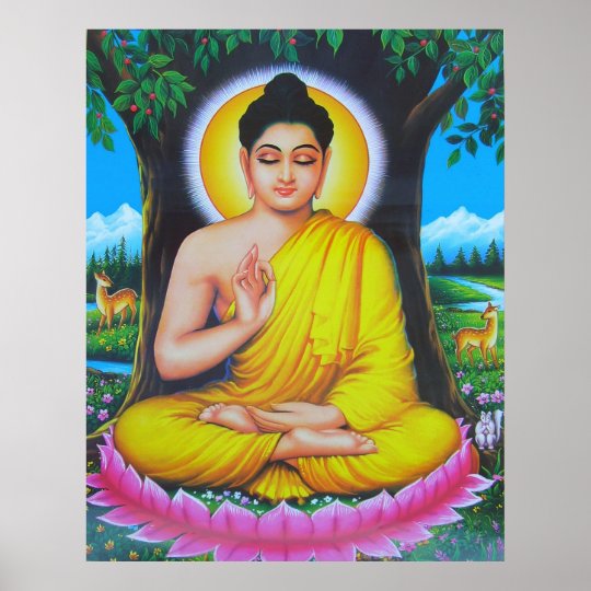 Buddha Poster | Zazzle.com