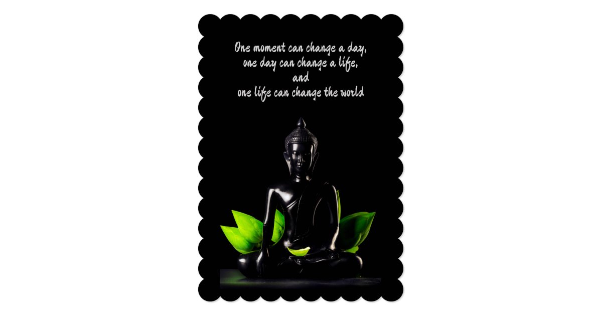 Buddha Quote 1 card / invitation | Zazzle.com