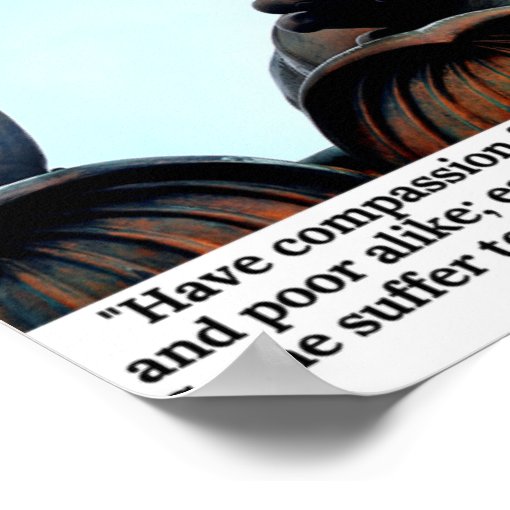 Buddha Quote: Have compassion for all beings... Poster | Zazzle