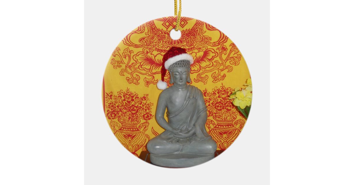 Buddha Santa Ornament | Zazzle