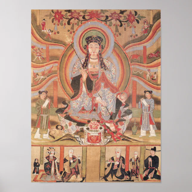 Buddhist banner poster | Zazzle