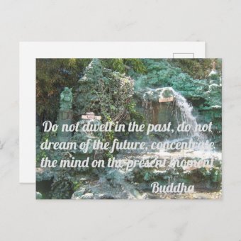Buddhist inspiration postcard | Zazzle