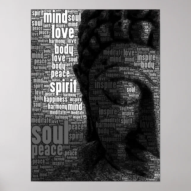 Buddhist Words of Wisdom Poster | Zazzle