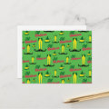 Buddy the Elf | Elf Culture Pattern Postcard | Zazzle