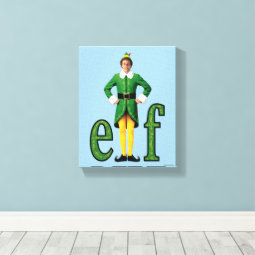 Buddy the Elf Movie Logo Canvas Print | Zazzle