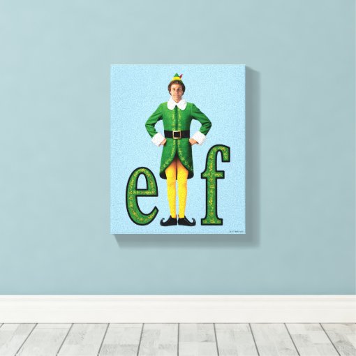 Buddy the Elf Movie Logo Canvas Print | Zazzle