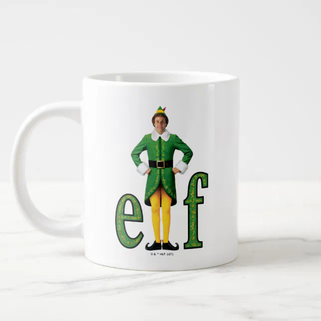 Buddy the Elf Movie Logo Giant Coffee Mug | Zazzle