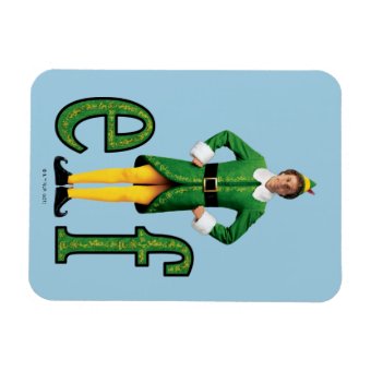 Buddy the Elf Movie Logo Magnet | Zazzle