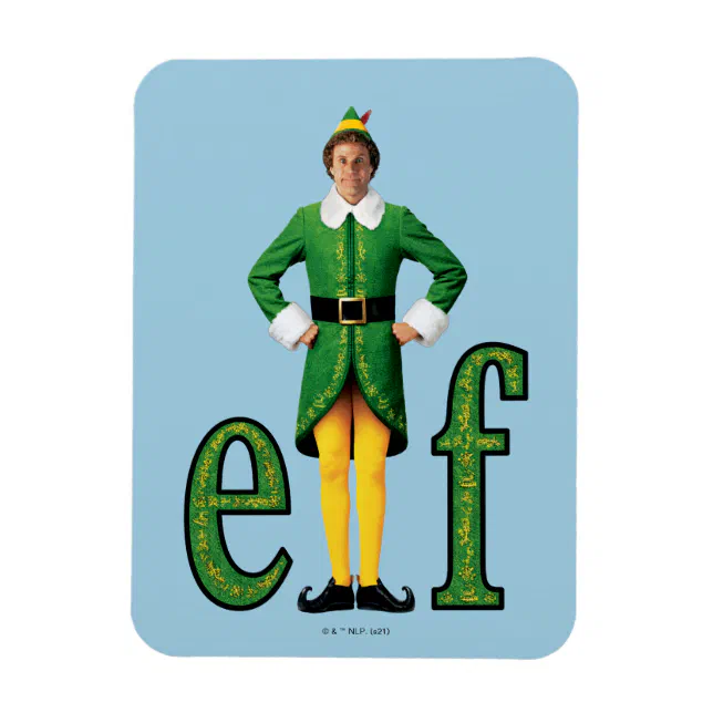 Buddy the Elf Movie Logo Magnet | Zazzle