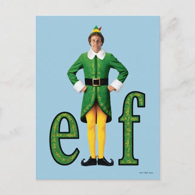 Buddy the Elf Movie Logo Postcard | Zazzle