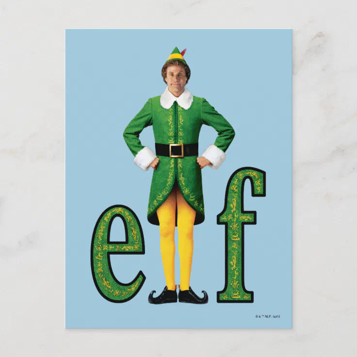 Buddy the Elf Movie Logo Postcard | Zazzle