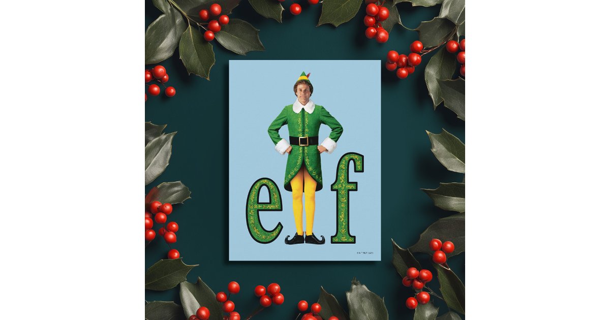 Buddy the Elf Movie Logo Postcard | Zazzle