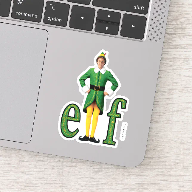 Buddy the Elf Movie Logo Sticker | Zazzle