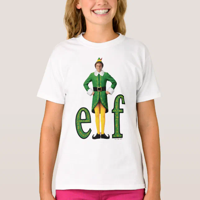 Buddy the Elf Movie Logo T-Shirt | Zazzle