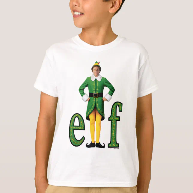 Buddy the Elf Movie Logo T-Shirt | Zazzle