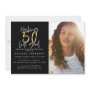 budget 50th look good photo birthday invitation | Zazzle