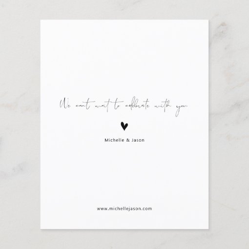 BUDGET Arch calendar photo Save the Date Flyer | Zazzle