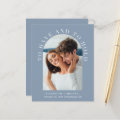 Budget Arch Photo QR Code Wedding Invitation | Zazzle