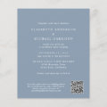 Budget Arch Photo QR Code Wedding Invitation | Zazzle