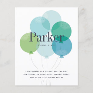 Balloon Bunch Template