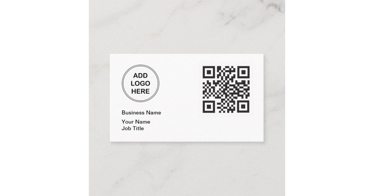 Budget Business QR Code Business Cards Template | Zazzle