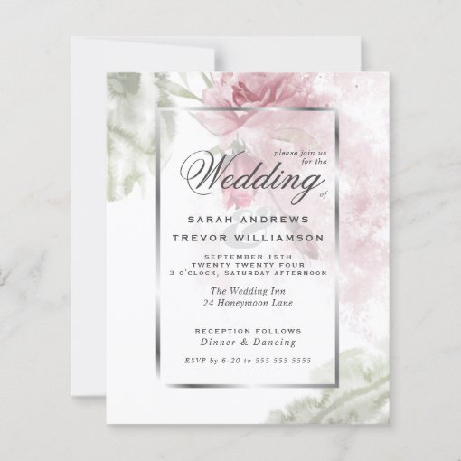 Budget but Beautiful Rustic Pink Roses | Zazzle