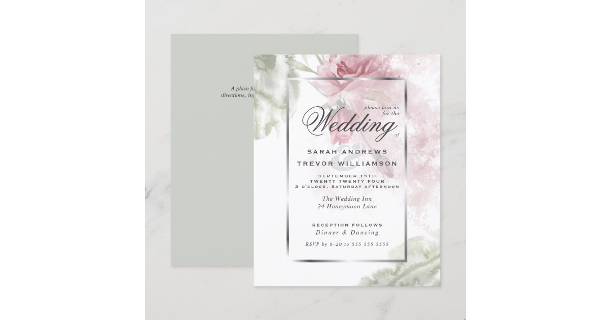 Budget but Beautiful Rustic Pink Roses | Zazzle