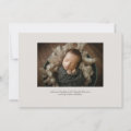 Budget Calligraphy Script Hello Photo Baby Birth Announcement | Zazzle