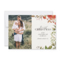 Custom Upload Family Photo Faces Christmas Card | Zazzle