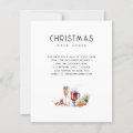 Budget Christmas Open House Drinks Invite | Zazzle