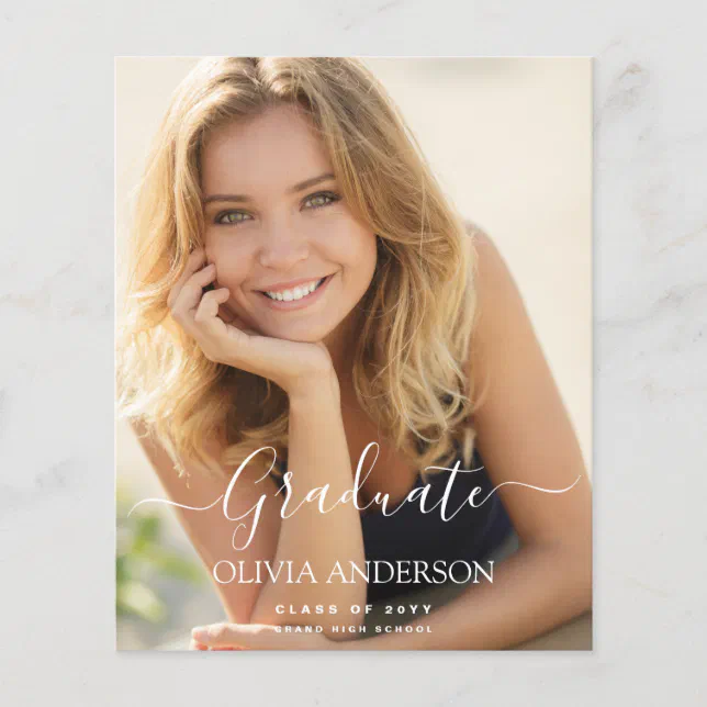 Budget Class of 2023 Photo Graduation | Zazzle