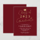Budget Class of 2023 Red Gold Graduation Party | Zazzle