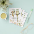 Budget Elegant Let’s Toast New Year Party Flyer | Zazzle