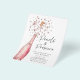 Budget Elegant Pearls and Prosecco Bridal Shower Flyer | Zazzle