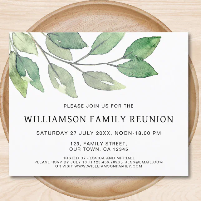 Budget Family Reunion Flyer | Zazzle