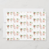 Budget girly elegant birthday weekend itinerary invitation | Zazzle