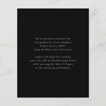 Budget Graduate Script Gold Photo Graduation | Zazzle
