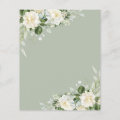 Budget Green Floral Surprise Birthday Invitation | Zazzle