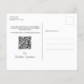 Budget Greenery Leaves QR Code Photo Save The Date | Zazzle