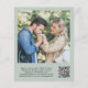 Budget Greenery QR Code Photo Wedding Invitation | Zazzle