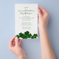 Budget Irish Wedding Invitation Flyer | Zazzle